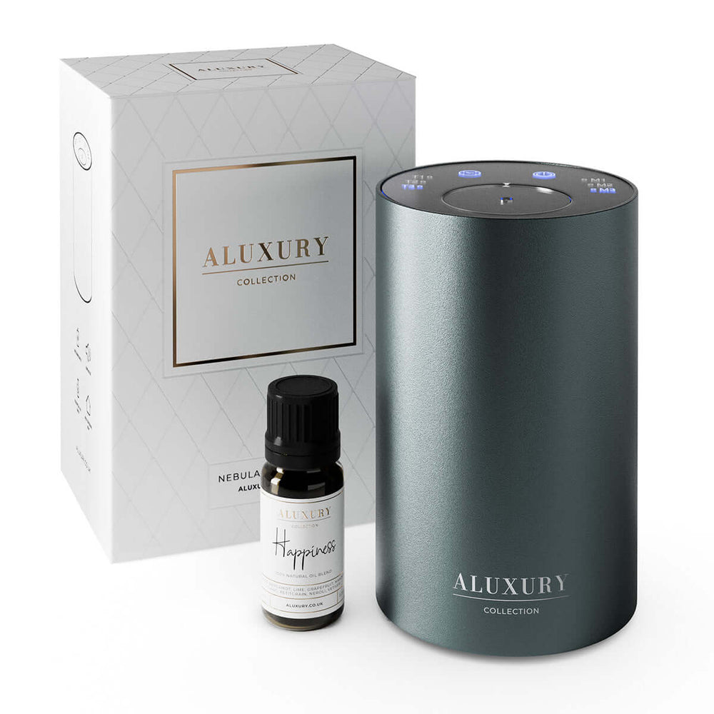NEBULA Waterless Oil Diffuser | Portable | 1 FREE OIL – Aluxury® Collection