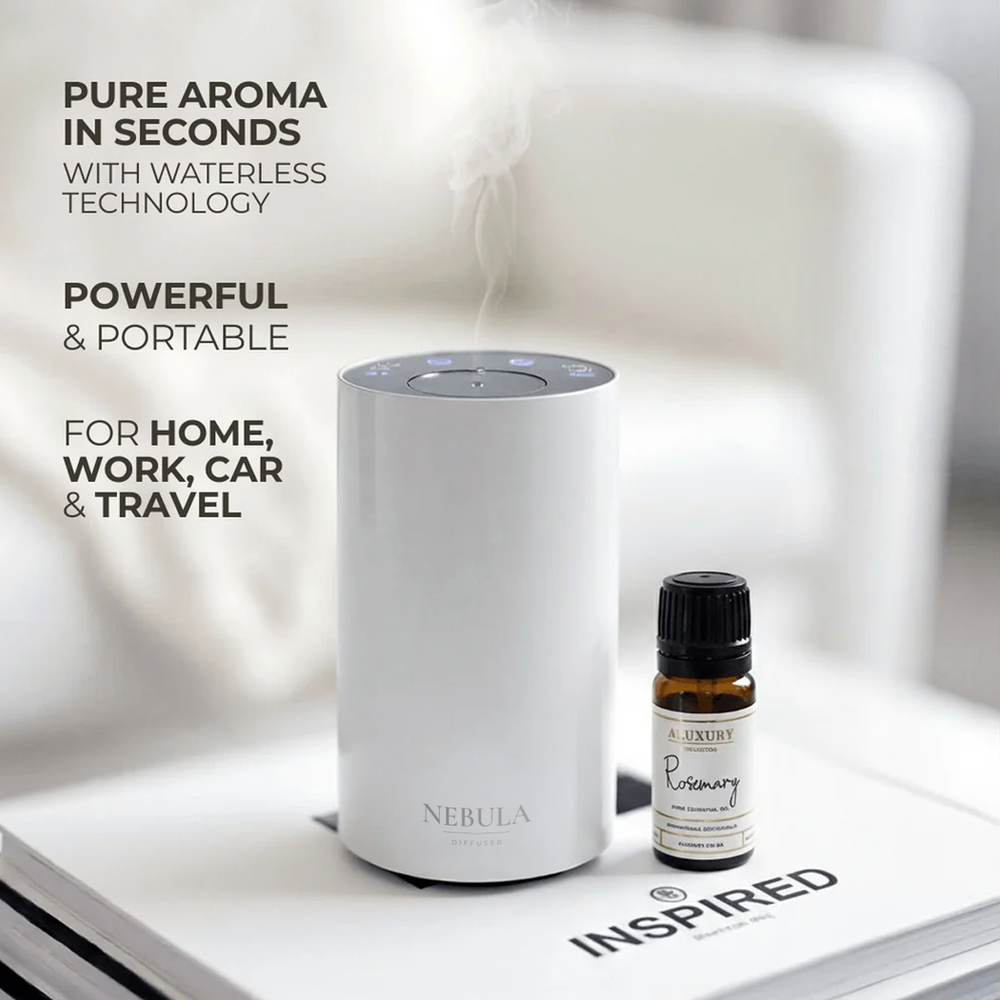 Nebula Waterless Diffuser | Portable & Rechargeable EO Diffuser ...