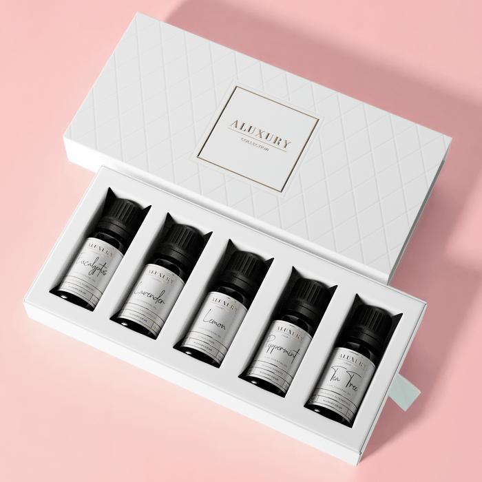 Essential Oil Gift Sets | 5x 10ml 100% Natural Oils – Aluxury® Collection